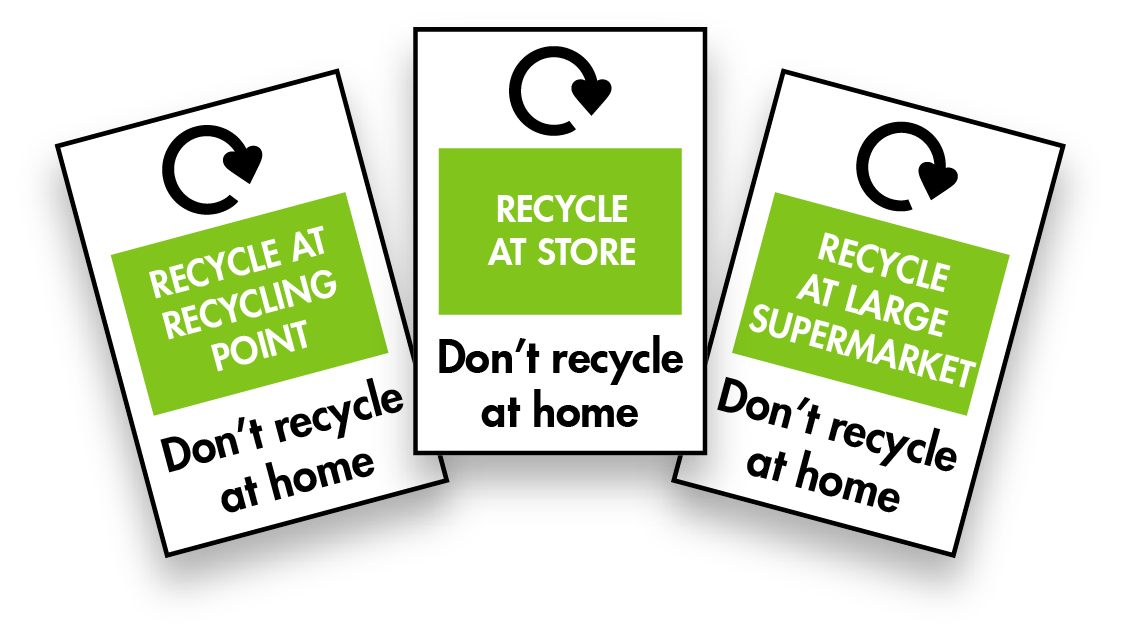 What label should I use for my PP and PE plastic film?